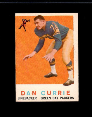Dan Currie 1959 Topps Green Bay Packers Football card #162 | eBay