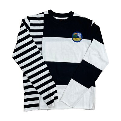 No Deal NEW YORK ROBBERY Striped Long Sleeve MSRP $110 *NWT* Choose ...