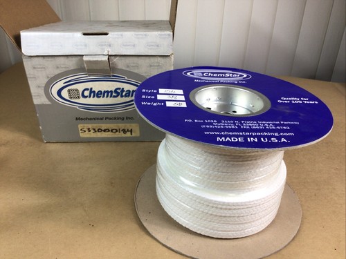 ChemStar Style 154 3/8" PTFE INERT LUBRICANT Packing Material 5 POUND ...