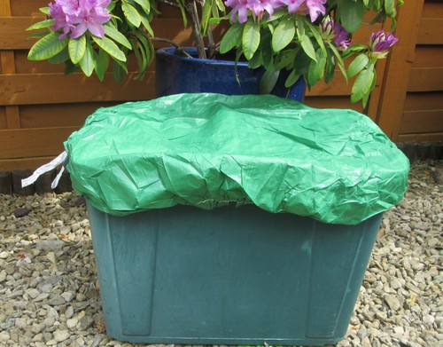 X3 Recycling Box Cover For UK Council Bins | Elasticated Hem & Sunlight ...