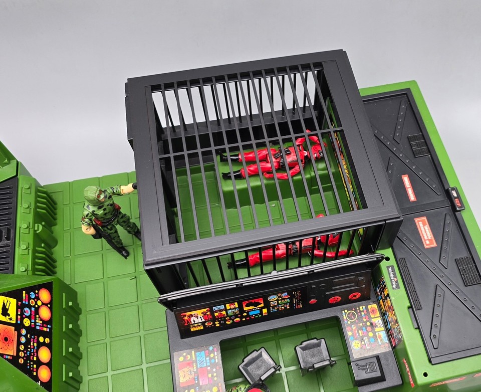 Action Force / GI Joe Headquarters Jail Cell Roof | eBay