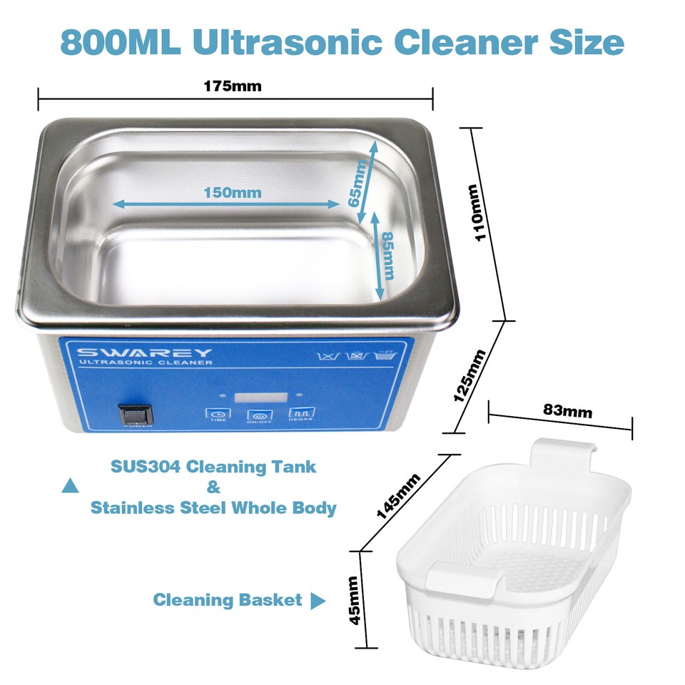 Professional 0.5-6L Ultrasonic Cleaner Jewellery Coins Cleaning Machine ...