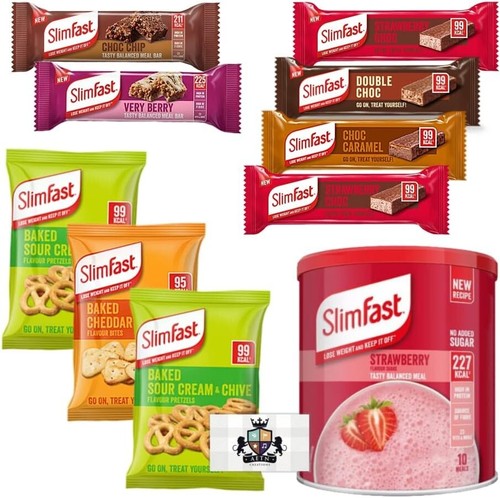 Slimfast 7 Day Starter Kit Berry Edition Weight Loss Diet Pack ...