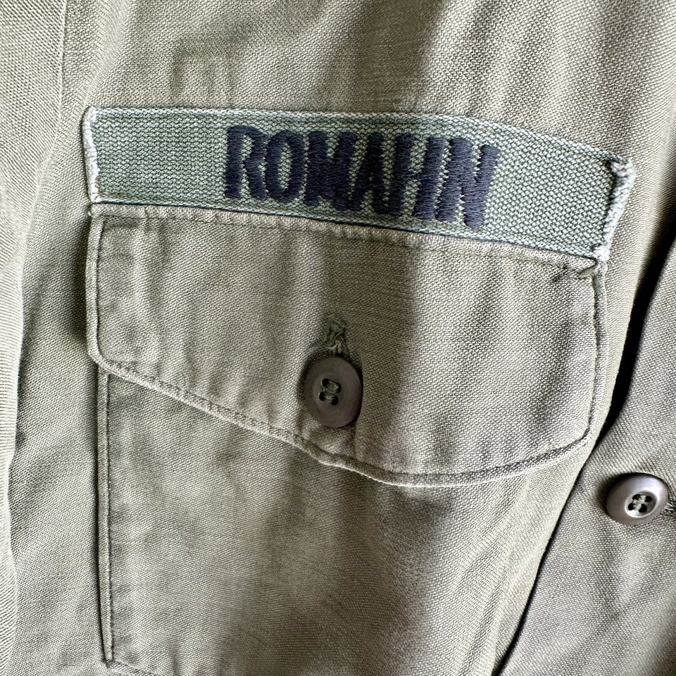 Vietnam War US Navy Seabees Uniform Shirt Named Patched ACB 1 | eBay