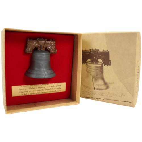 LIBERTY BELL Miniature metal die cast Philadelphia Replica US History ...