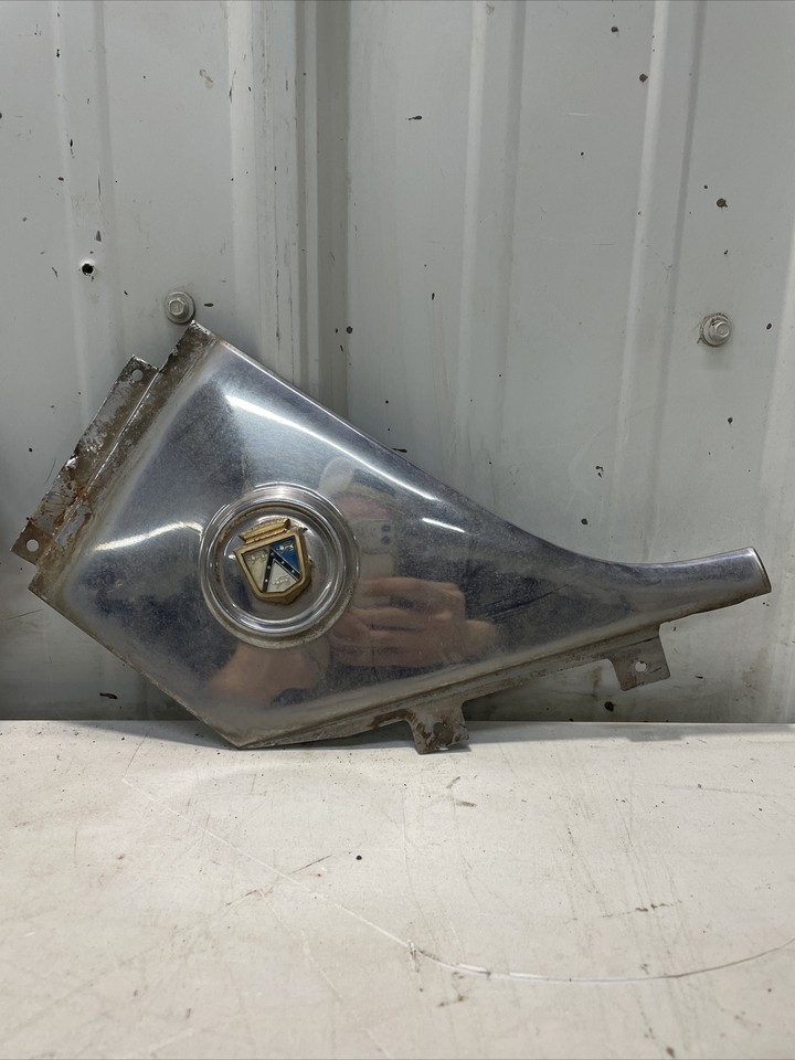 1953 Ford Crestline Victoria 2 Door Hardtop Rear Window Sail Trim Panel ...