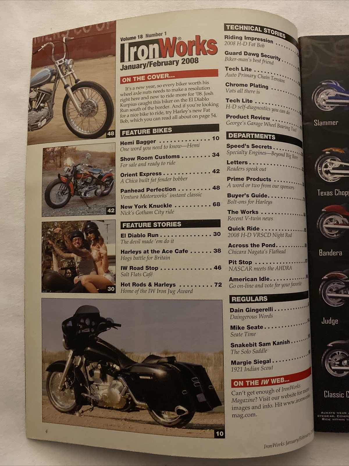 2008 January/February IronWorks Magazine Nick Gothams New York Knuckle ...