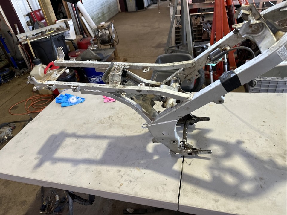 Yamaha Ysr50 Ysr 50 Frame Part Out Kick Stand Coil 1987 PART OUT used ...
