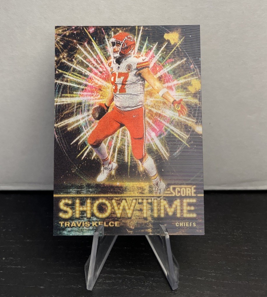 Travis Kelce 2024 Score #17 Showtime /(SSP) Price Guide - Sports Card ...