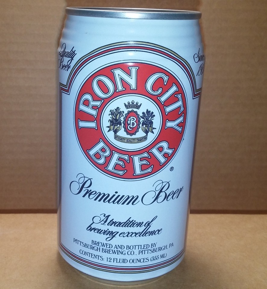 Iron City Beer BACK-TO-BACK EASTERN CHAMPS 12oz beer can - Pittsburgh ...