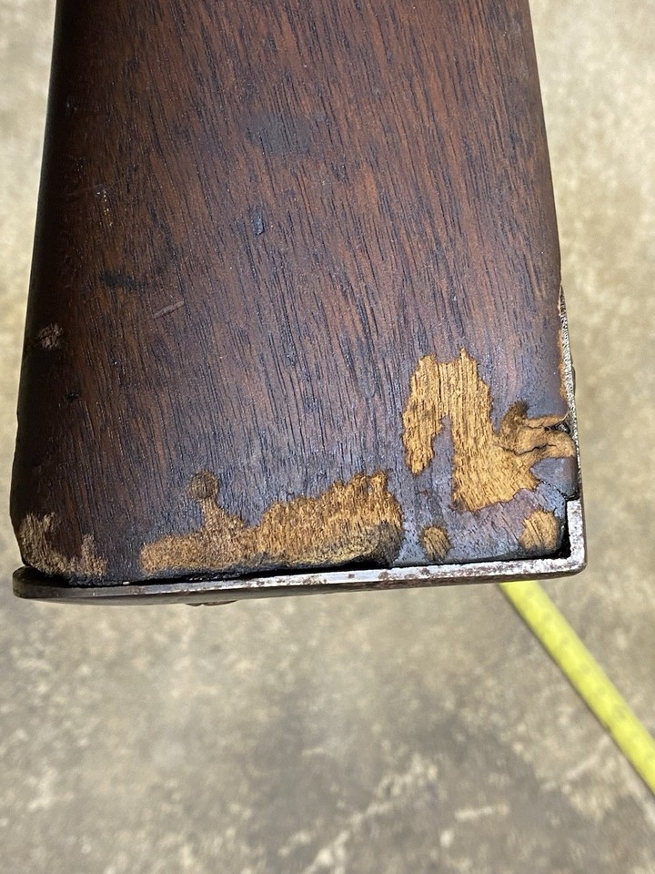 American Civil War Era M1842 Springfield Rifle Stock with Barrel Bands ...