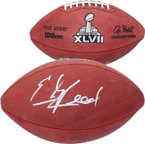 Ed Reed Baltimore Ravens Autographed Super Bowl XLVII Pro Football ...
