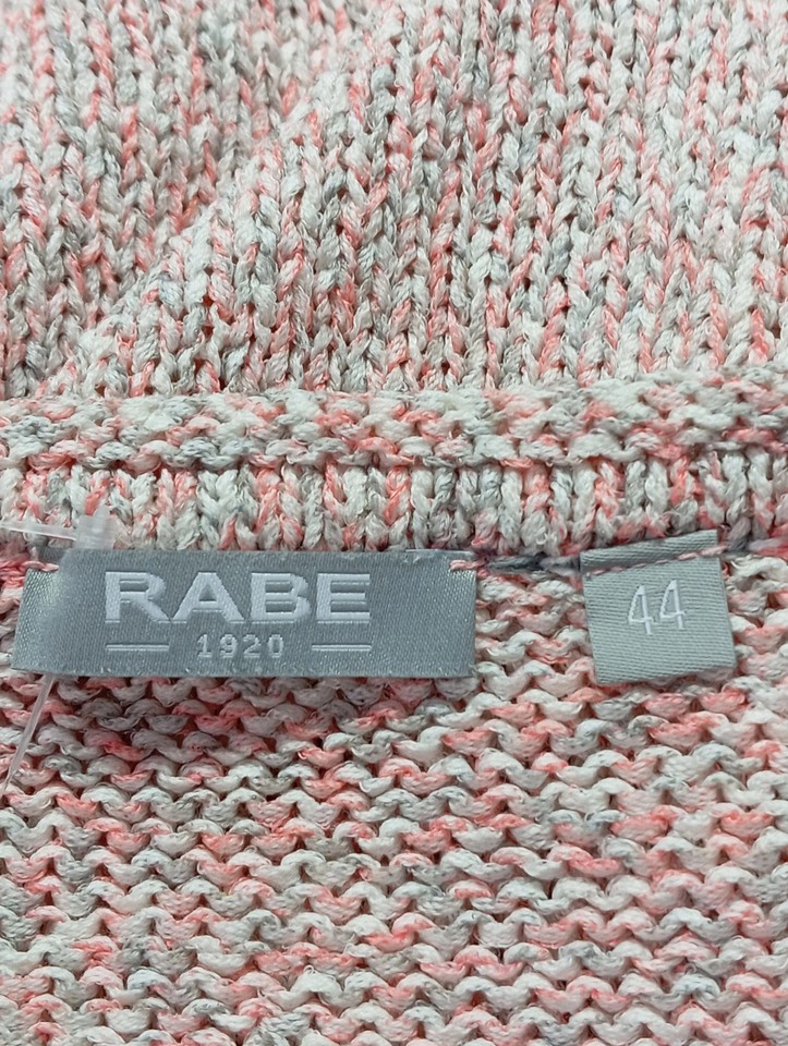 Rabe Pull Femme Rose Blanc Coton Mélangé Décontracté (EU 44) | eBay