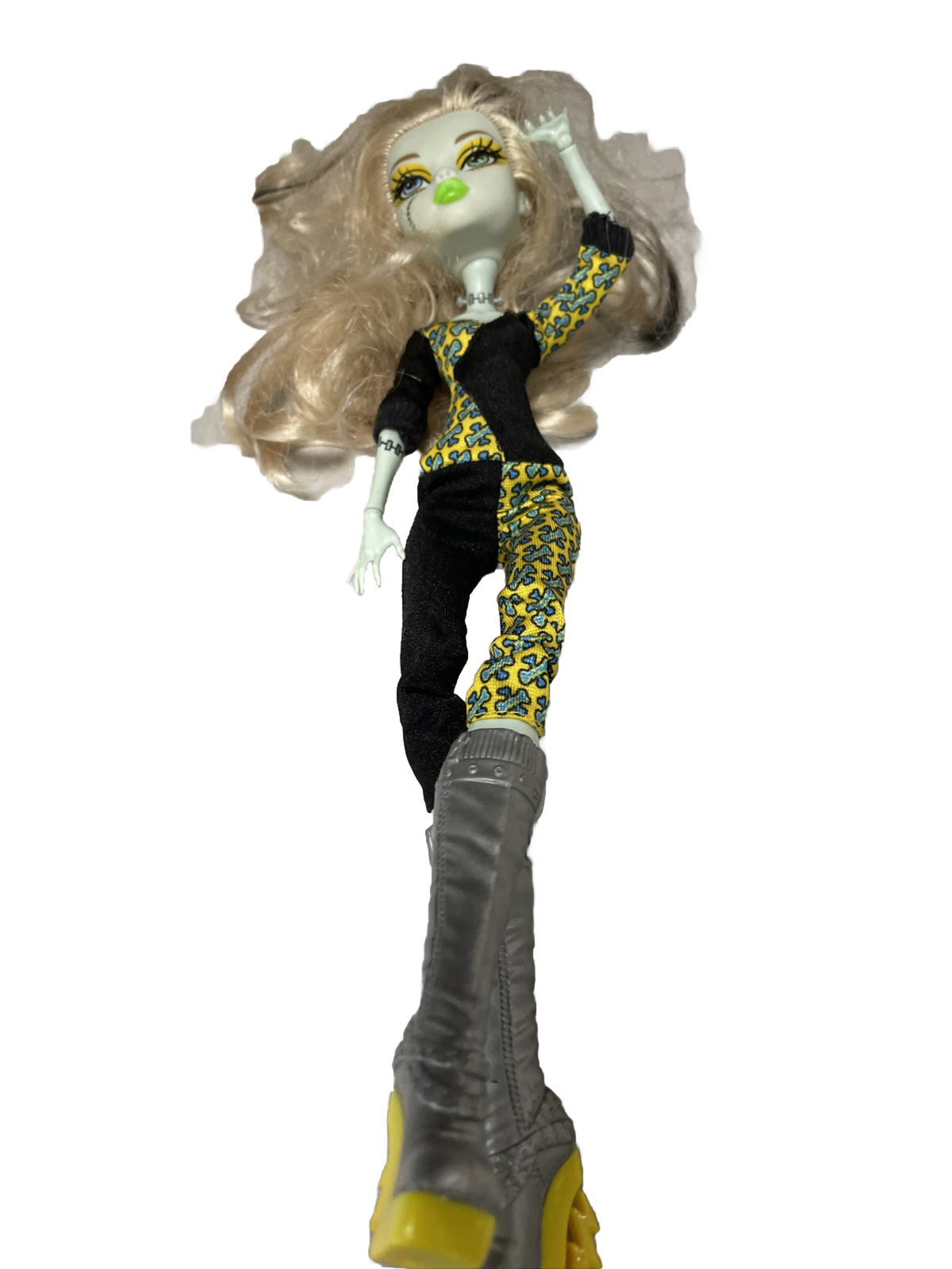 Monster High Freaky Fusion Frankie Stein Doll 2008 Mattel FIRST WAVE | eBay