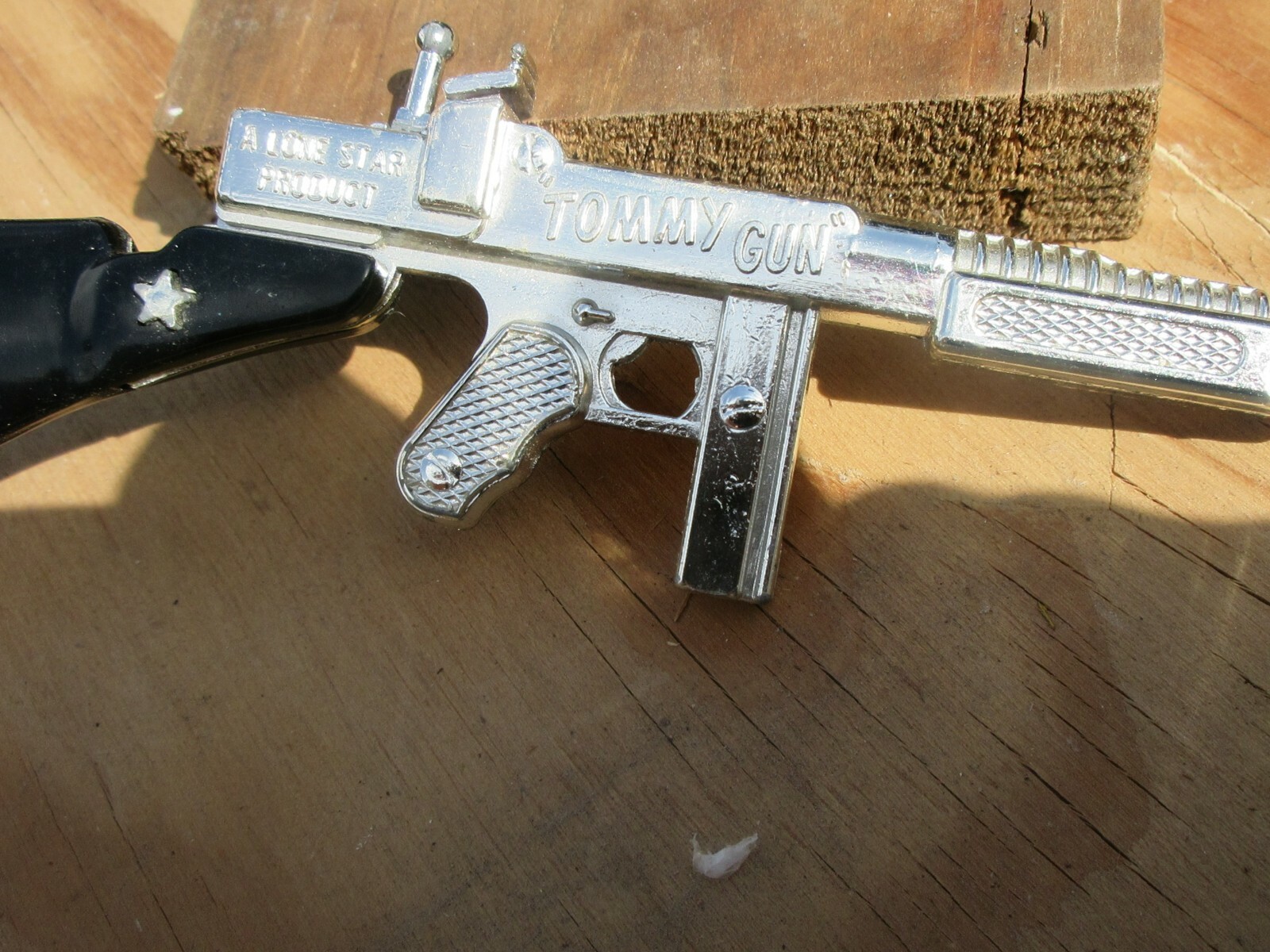Vintage Toy Tommy Gun Lone-Star Product Made in England 6.5" Long Cap ...