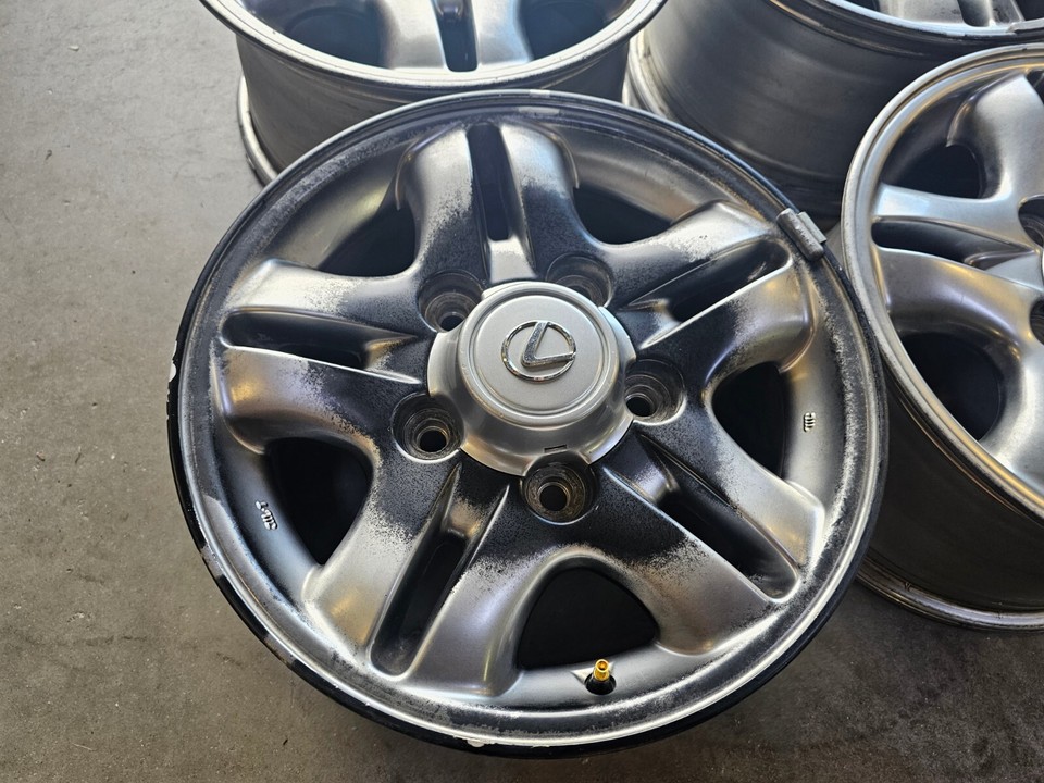 16" Lexus LX470 Toyota Land Cruiser OEM 74145 wheels rims 1998 1999 ...