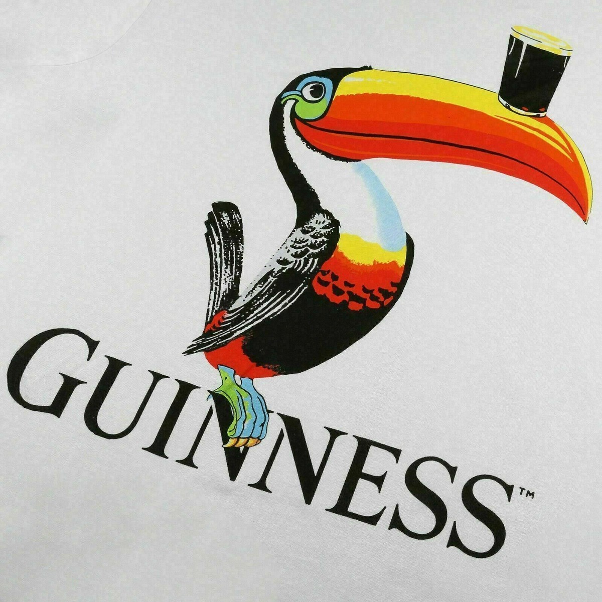 Guinness Toucan Logo Vintage Guinness Toucan Weathervane Metal Tin