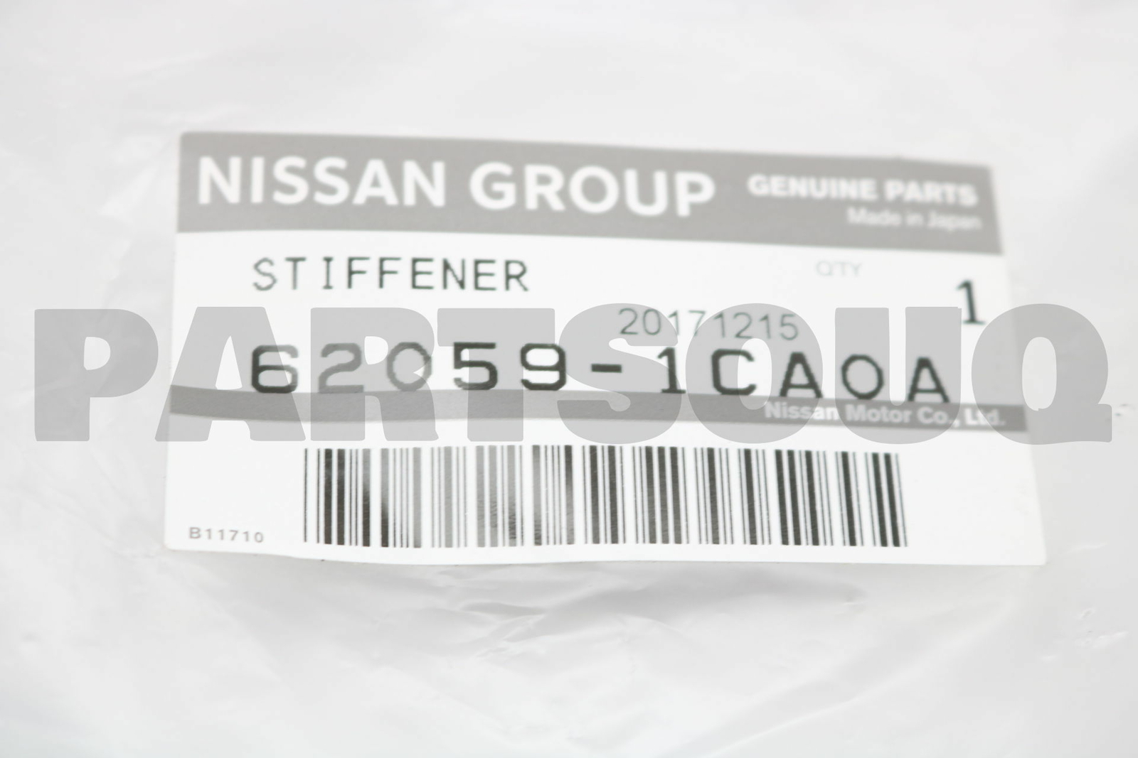 620591CA0A Genuine Nissan STIFFENER-FRONT BUMPER SIDE,LH 62059-1CA0A | eBay