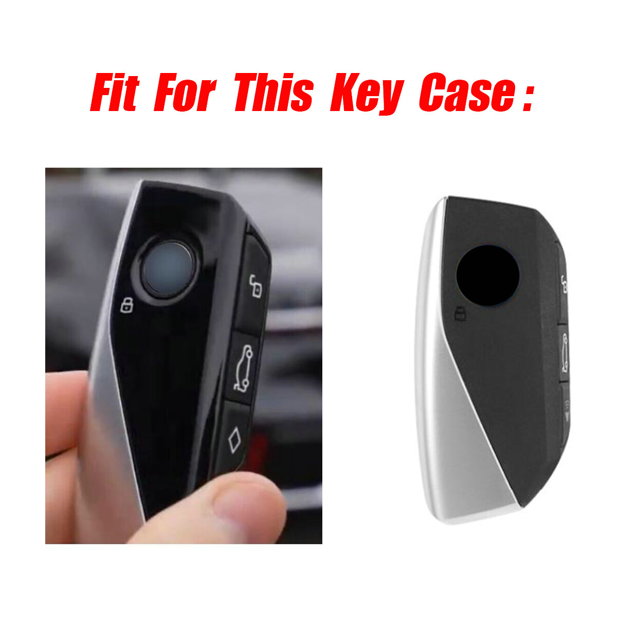 Car Fob Remote Key Bag Case Cover Keychain TPU Shell For 2023 BMW Ix X7 ...