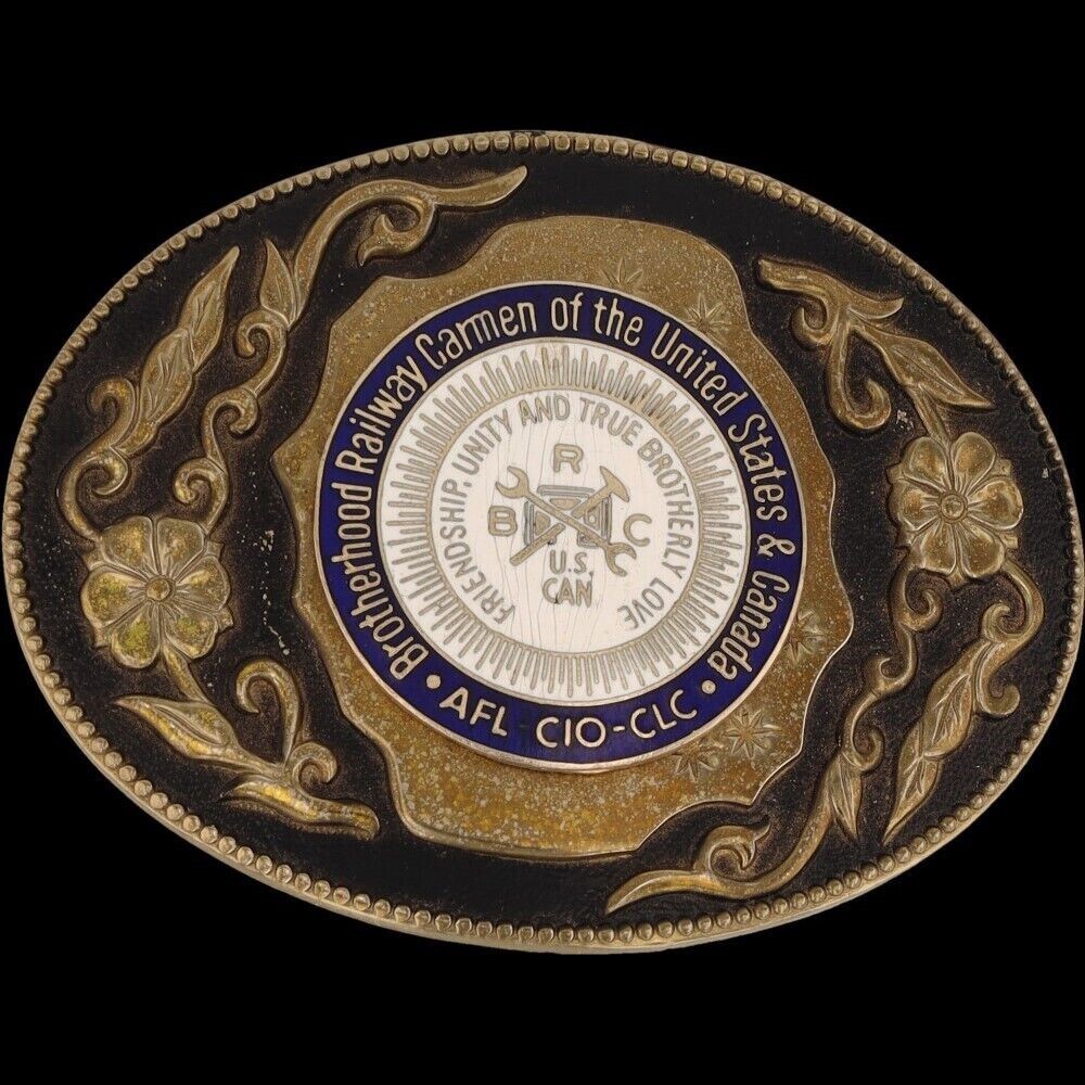 BRC Brotherhood Railway Carmen Railroad Union NOS Vin… - Gem