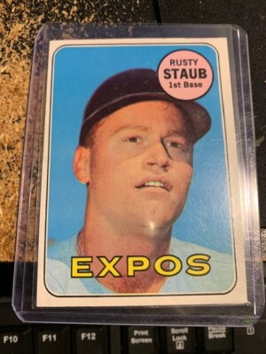 1969 TOPPS EXPOS RUSTY STAUB EX ~ #230 | eBay