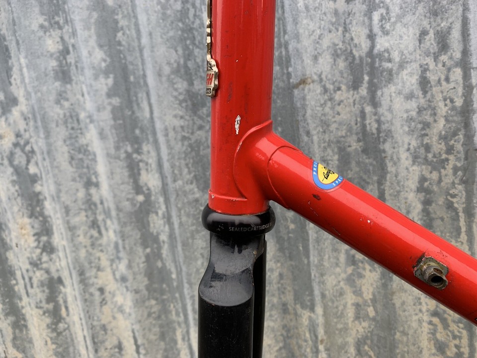 58cm Raleigh 531c Racing Frame Reynolds Lugged Interloc Headset | eBay