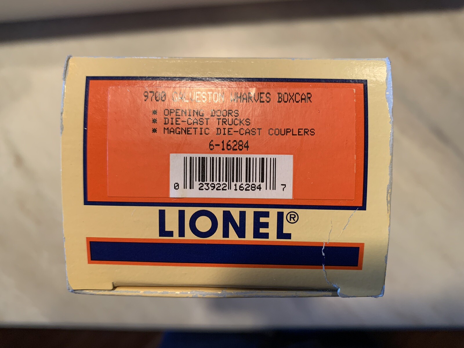 EMPTY LIONEL BOX FOR MODERN OR POSTWAR O GAUGE FREIGHT AND PASSENGER ...