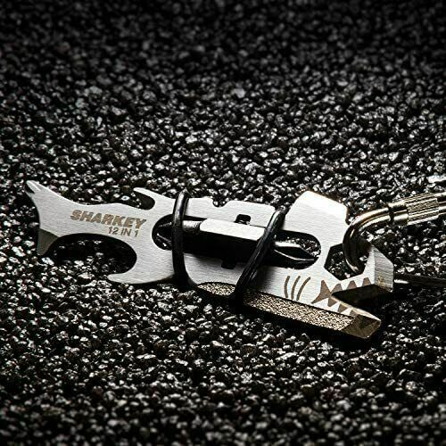 True Utility Sharkey Bite Sized 12-in-1 Pocket Multi Tool Key Ring ...