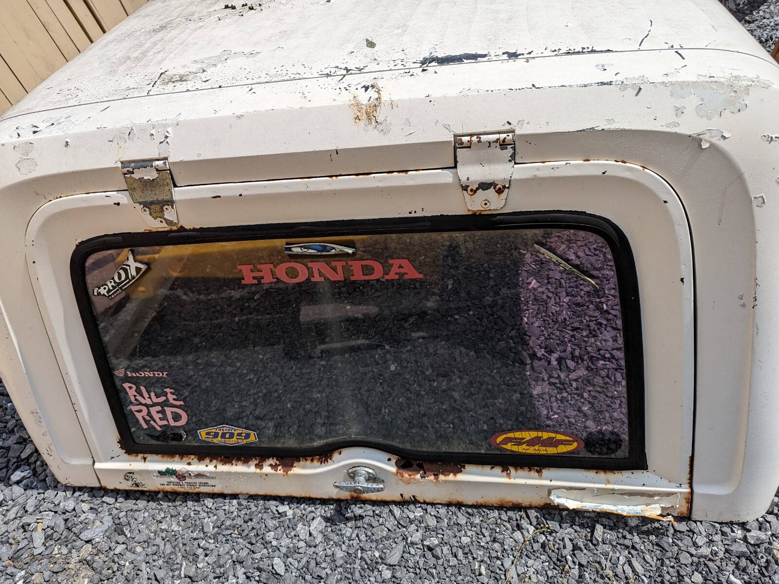 76-86 Jeep CJ7 CJ-7 OEM factory White hard top w/ tailgate | eBay