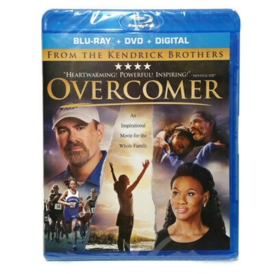 OVERCOMER (Blu-ray+DVD+Digital, 2019) NEW SEALED!! **NO SLIPCOVER ...