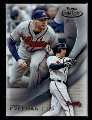 2016 Topps Gold Label #64 Freddie Freeman | eBay