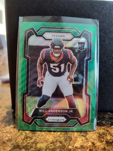 2023 Panini Prizm #342 Will Anderson Jr Green Wave - Texans RC Card ...