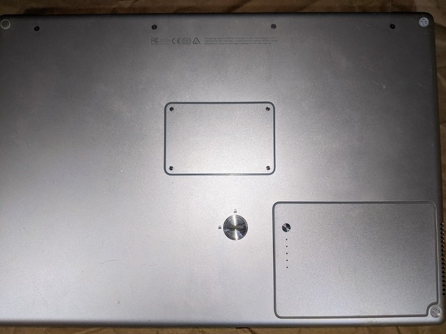 As-is Apple Mac PowerBook G4 15" Laptop A1095 Repair or Parts for sale ...