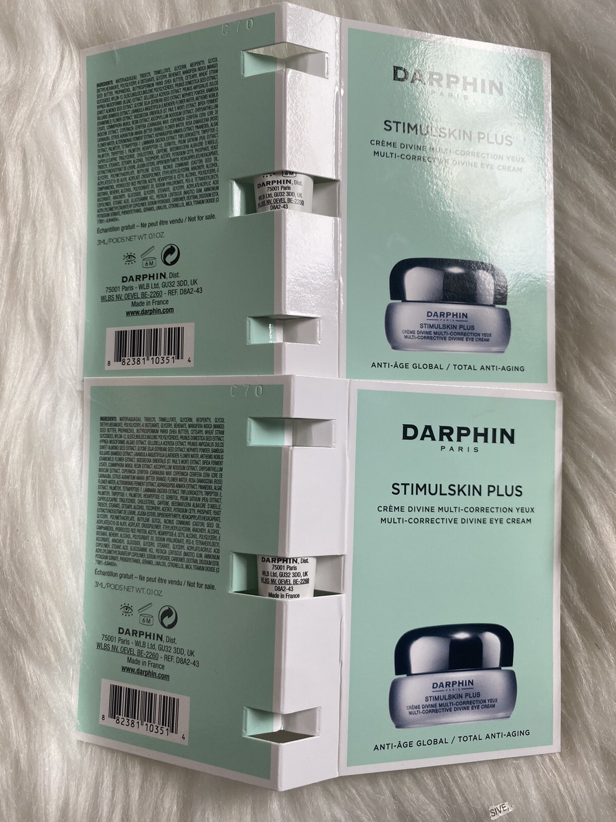 Darphin Samples Stimulskin Plus Anti Age Global Multi Corrective Divine ...