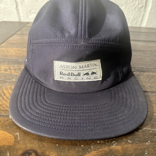 ASTON MARTIN Red Bull Racing Hat Blue Red 5 - panel Flat Bill Nylon ...