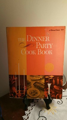 Vintage The Dinner Party Cook Book Second Printing 1969 | eBay