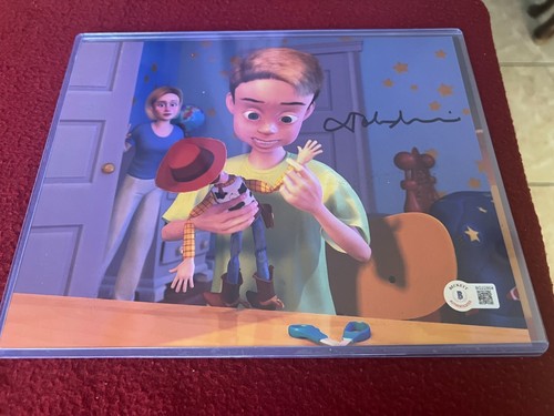John Morris Disney Pixar Toy Story Voice Andy Signed Autograph 8x10 ...