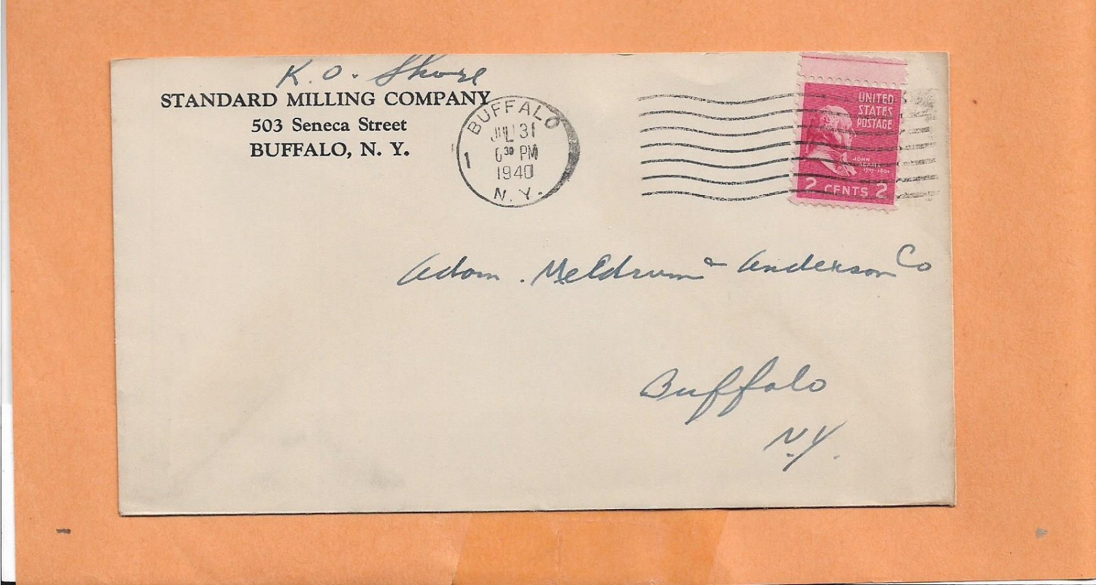 STANDARD MILLING COMPANY BUFFALO NY 1940 PREXY VINTAGE ADVERTISING ...