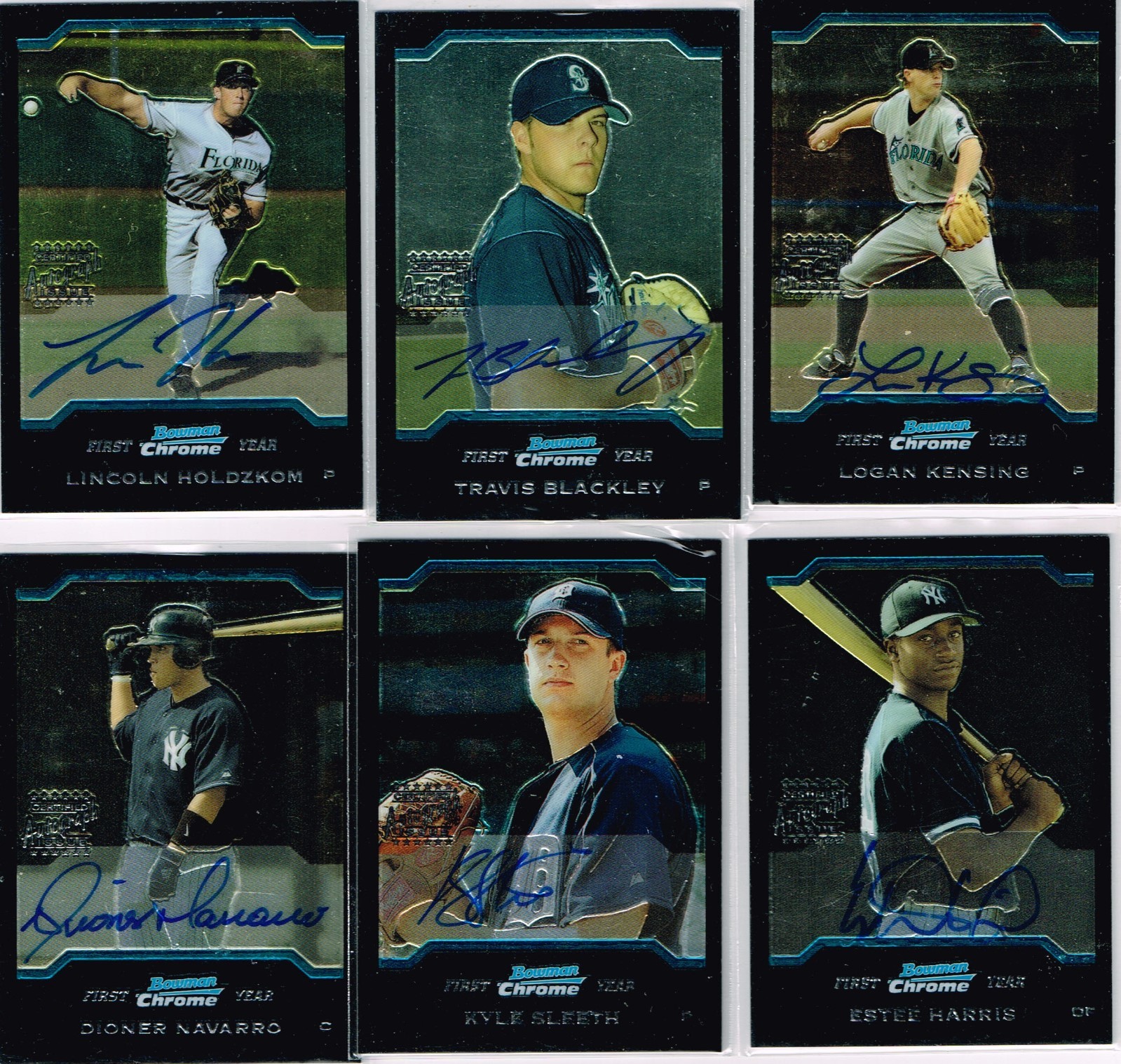 2004 BOWMAN CHROME KYLE SLEETH AUTO AUTOGRAPH RC | eBay