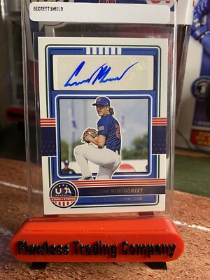 2023 Panini USA Baseball Stars & Stripes #CNTS-CM Carson Montgomery ...