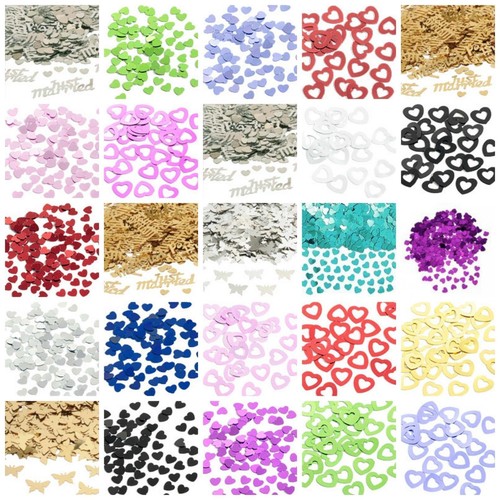 PARTY FOIL TABLE CONFETTI - SCATTER / SPRINKLE / DECORATION - WEDDING ...