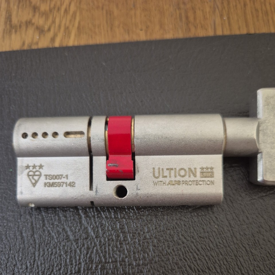 New Ultion 3 Star Plus TS007 High Security Hardware Door Lock 35/35D ...