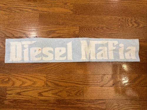 DIESEL MAFIA Vertical Pillar or Horizontal Windshield Banner Vinyl ...