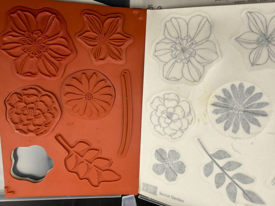Stampin' Up! Partial Rubber Cling Stamp Set YOU CHOOSE Stamping Crafts ...