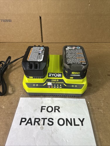 RYOBI PCG005 18V ONE+ simultaneously Dual Port 4-Amp Simultaneous ...