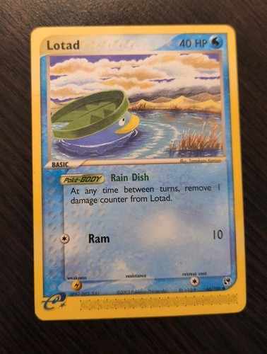 ⭐Pokemon Card - Sandstorm 66/100 - LOTAD (common) - Lightly Played ...