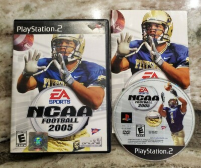 NCAA Football 2005 (Sony PlayStation 2, 2006) PS2 Complete with Book ...
