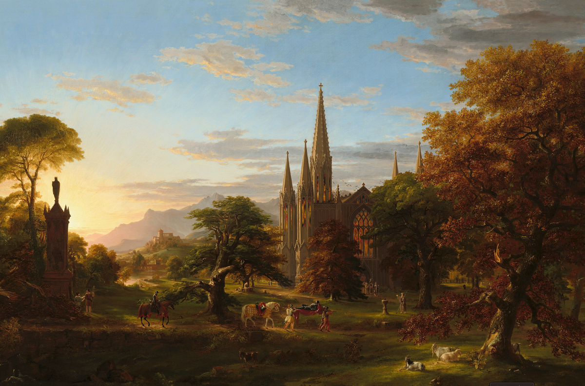 American Romanticism Paintings