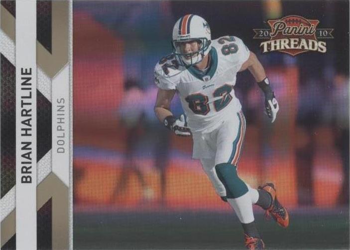 2010 Panini Threads - Brian Hartline #75 Century Proof Gold /100 for ...