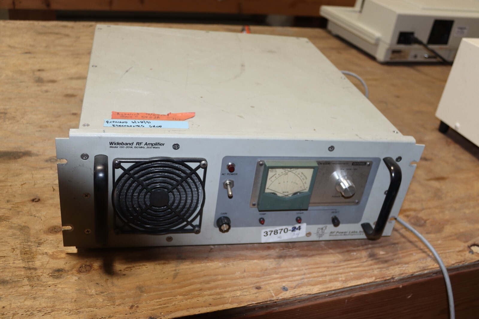 RF POWER LABS WIDEBAND RF AMPLIFIER MODEL 130-201A 150MHZ 200 WATTS | eBay